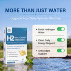 Molecular hydrogen tablets for wellness