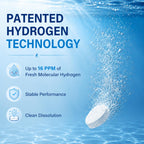 Molecular hydrogen tablets for wellness