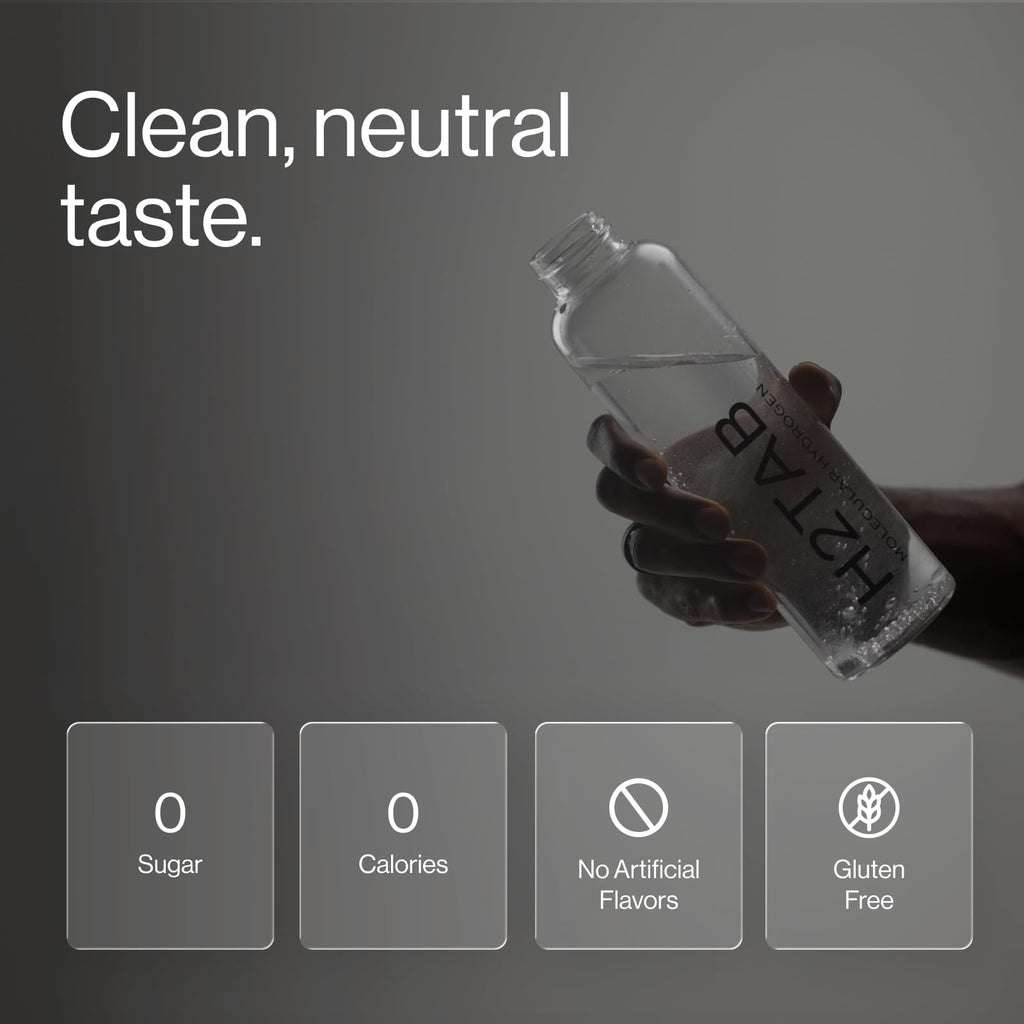 Molecular hydrogen water for wellness