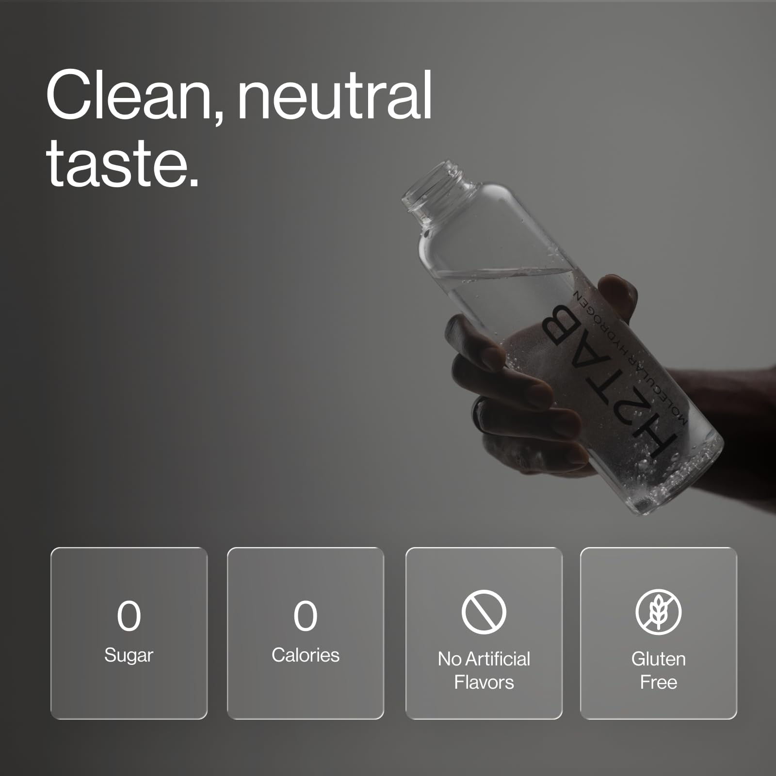 Molecular hydrogen water for wellness