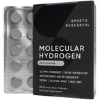 Molecular hydrogen water tablets for hydration