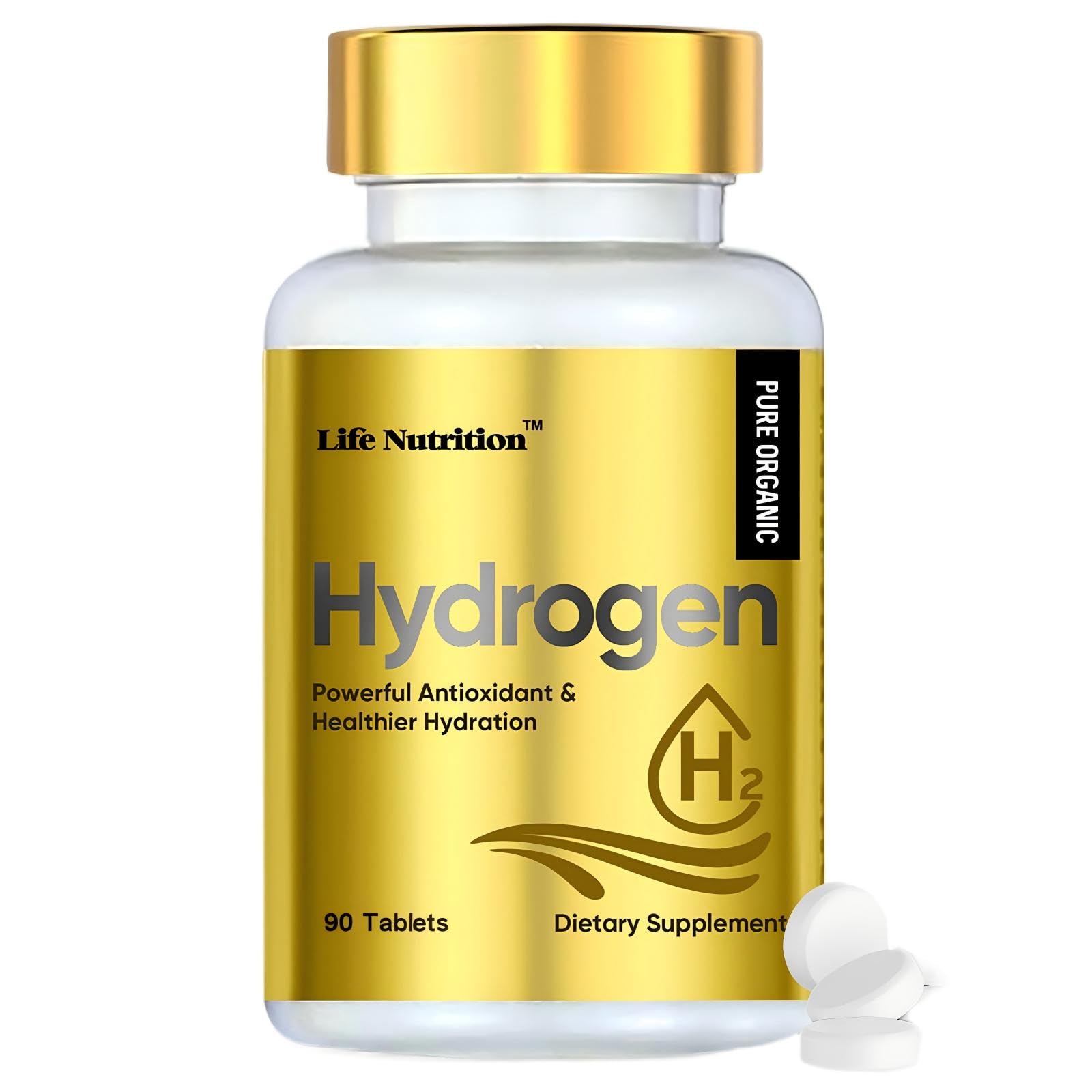 Molecular hydrogen water tablets