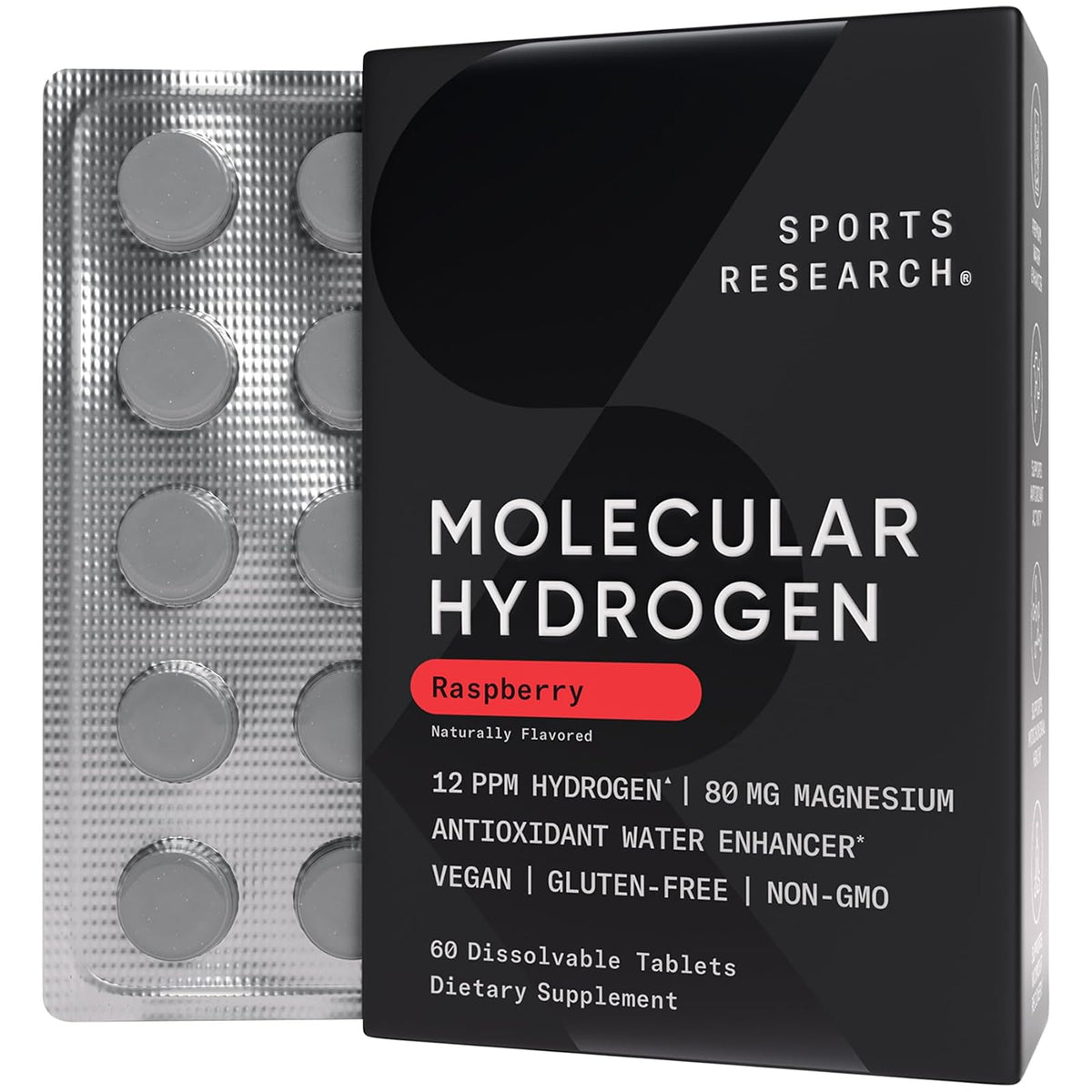 Molecular hydrogen water tablets