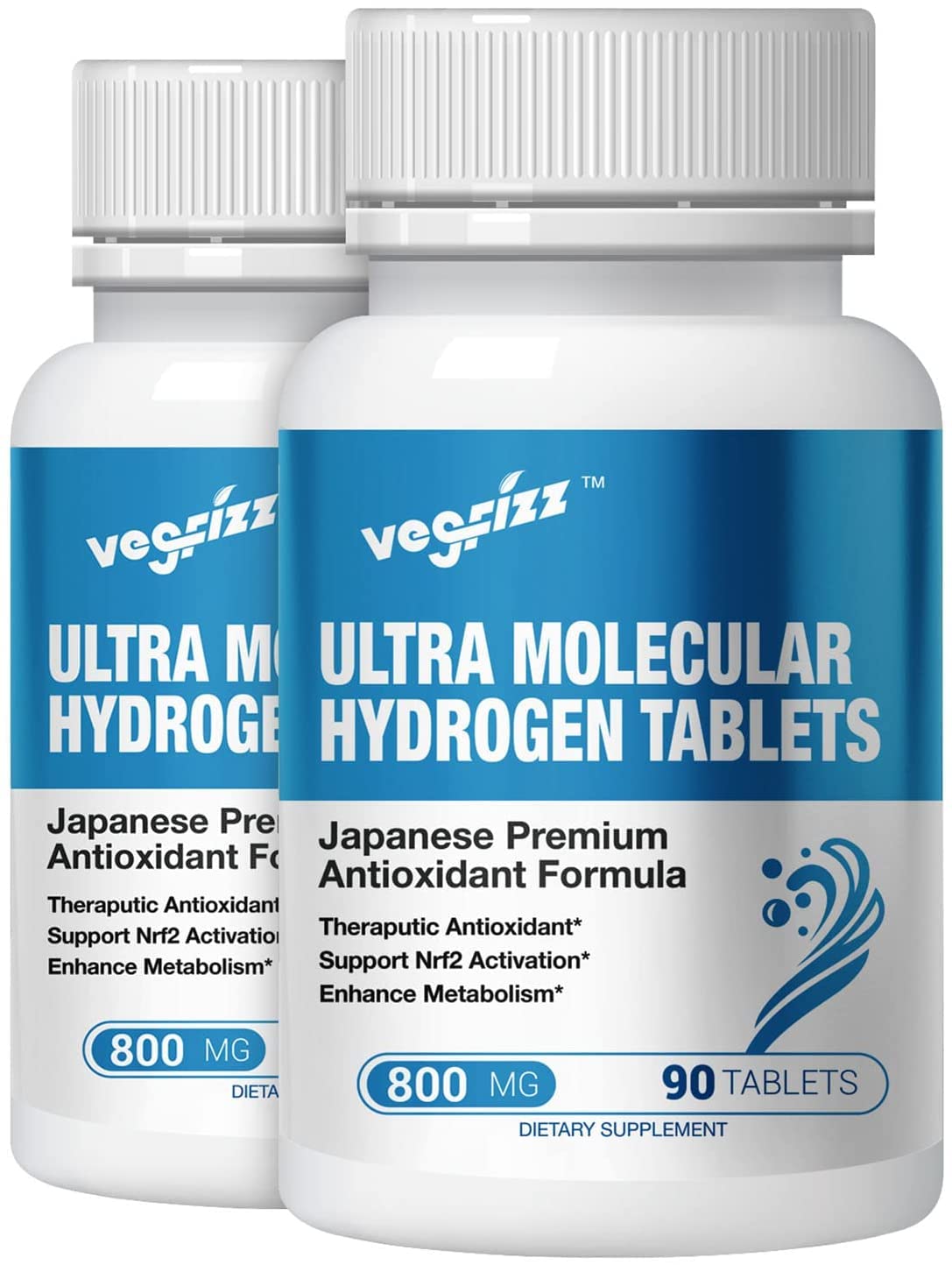 Molecular hydrogen water tablets
