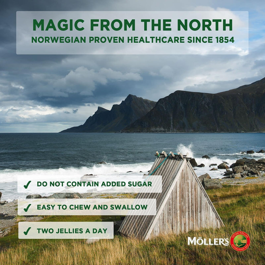 MÖLLER'S kids omega 3 supplement