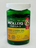 Moller's Omega-3 fish oil capsules