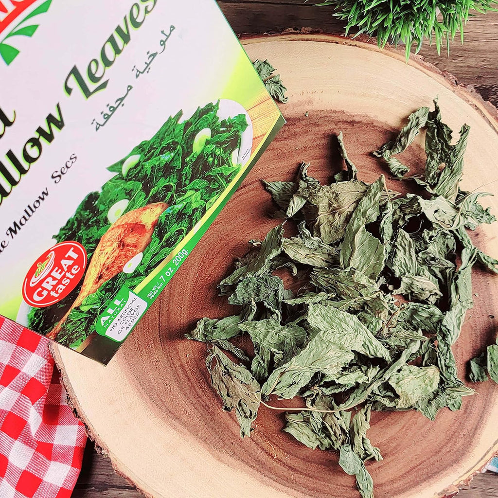 Molokhia herbal blend for cooking
