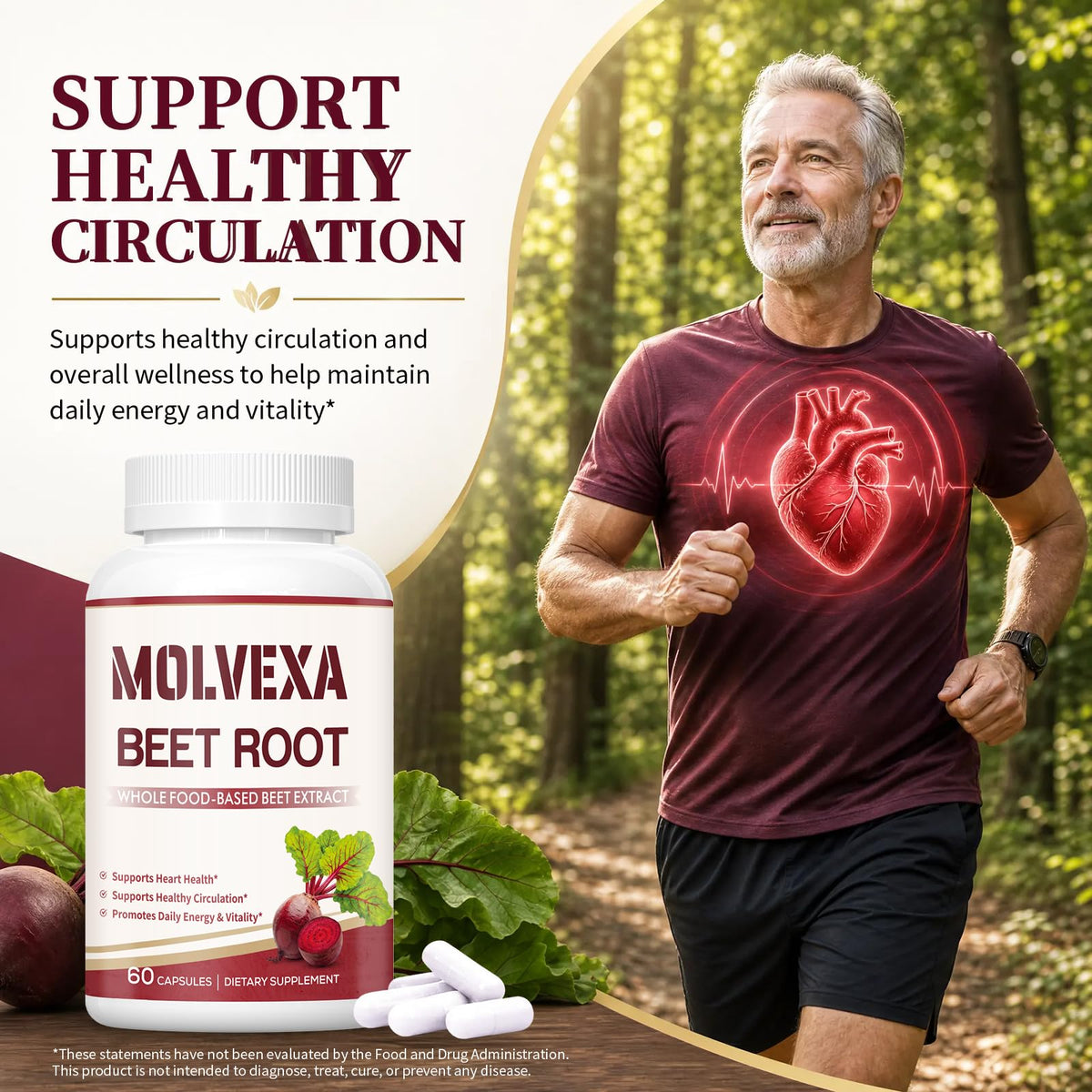 MOLVEXA Beet Root for athletic performance
