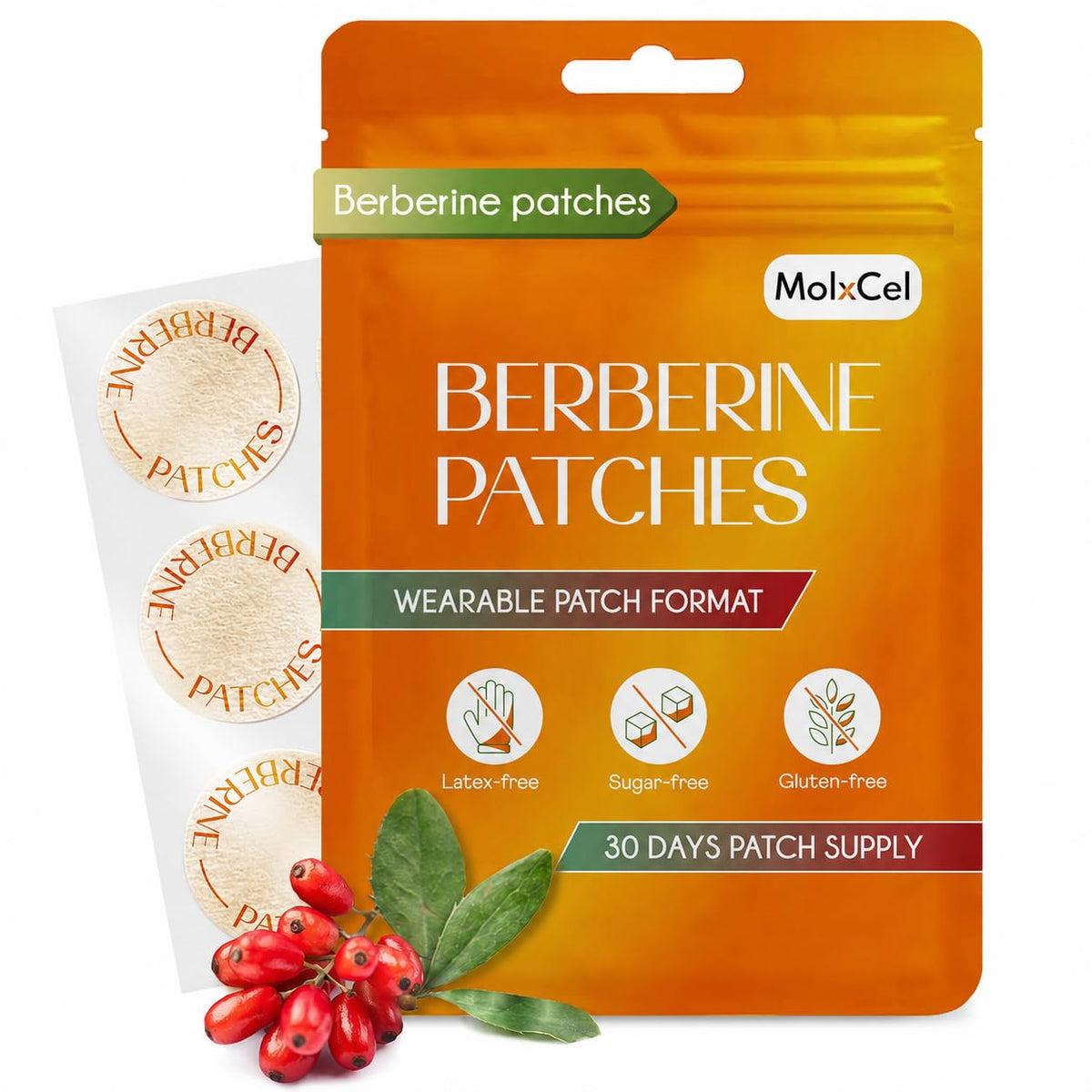 MolxCel berberine patches for wellness