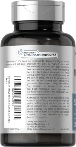Molybdenum supplement for metabolic support