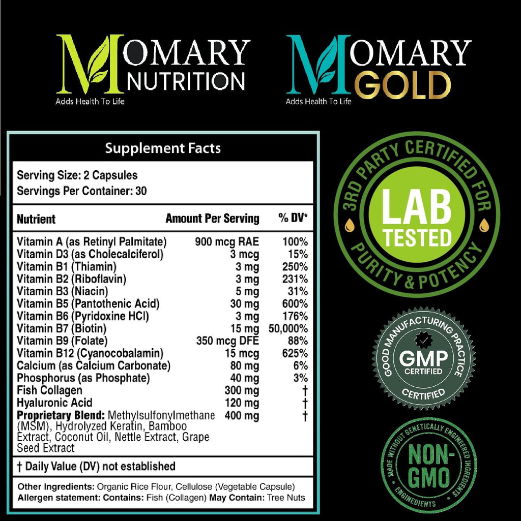 MOMARY collagen boosting capsules