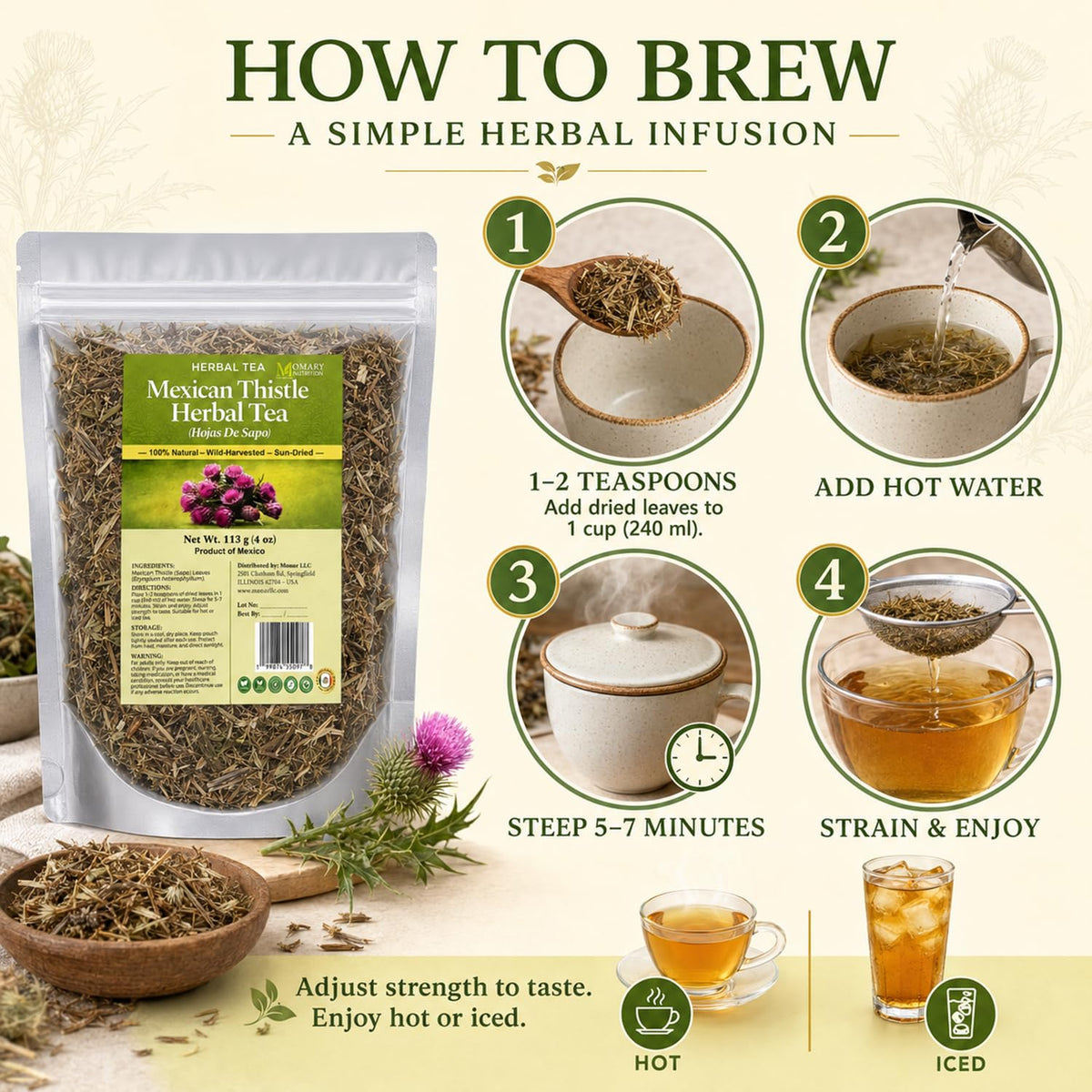MOMARY Nutrition herbal infusion