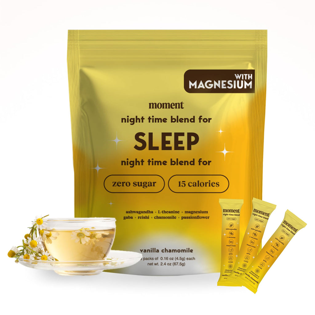Moment Sleep Tea vanilla chamomile blend