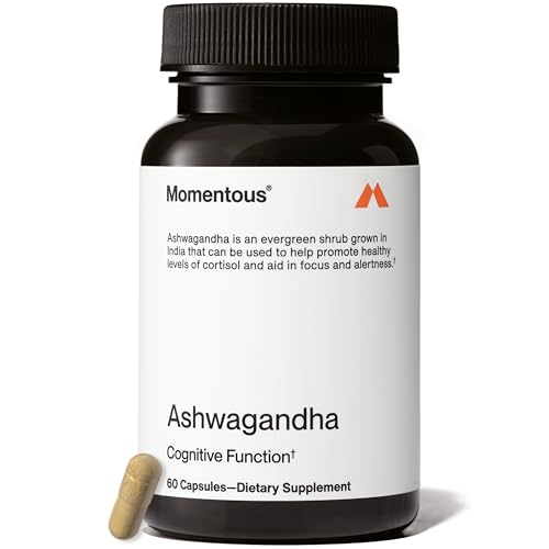 Momentous ashwagandha capsules for stress relief