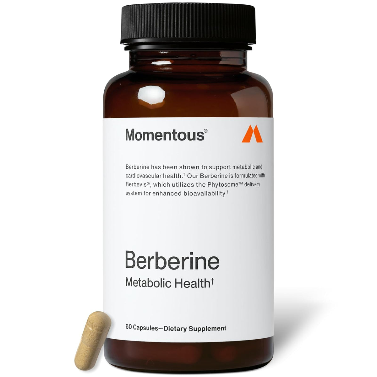 Momentous Berberine 550 mg capsules