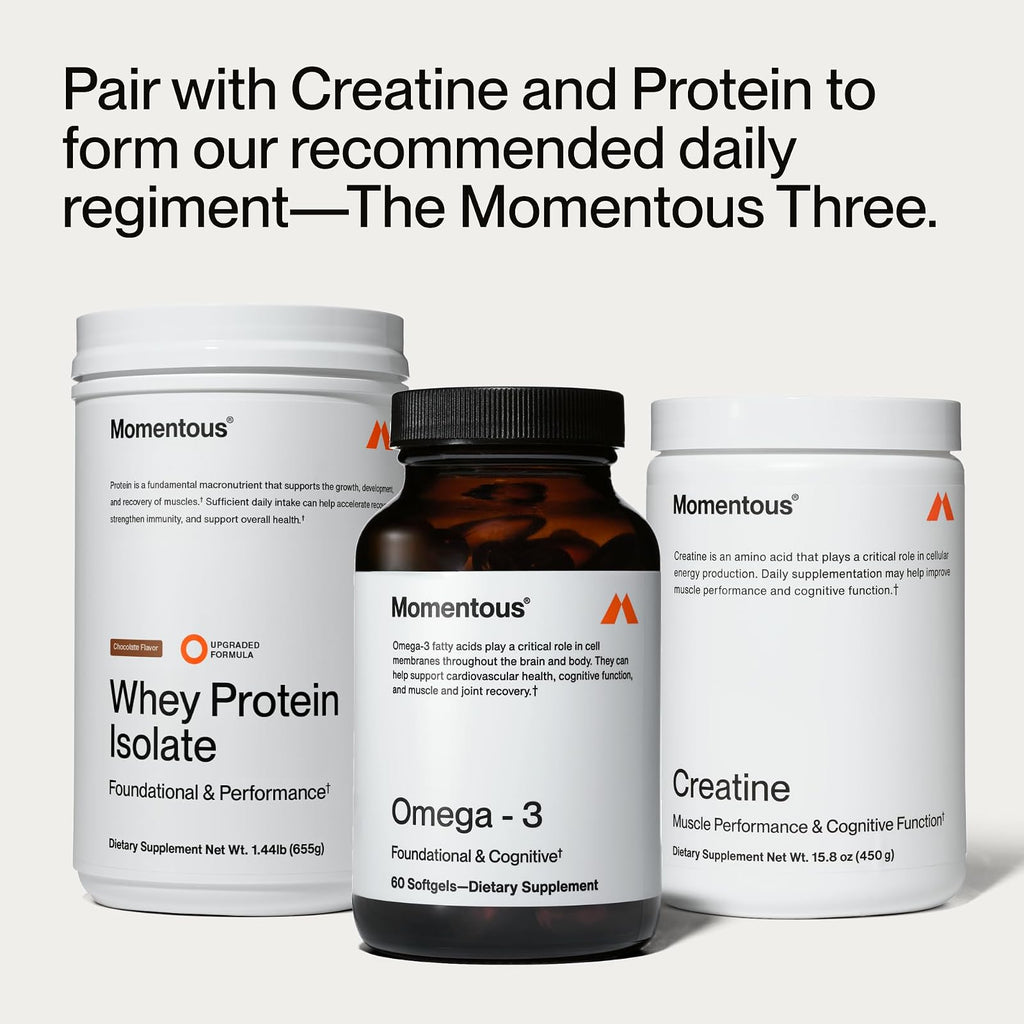 Momentous fish oil for daily wellness