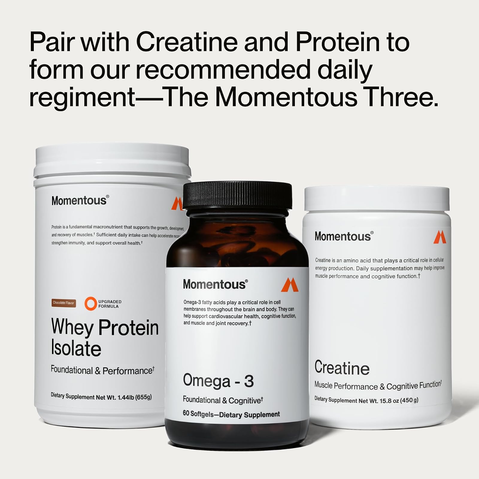 Momentous fish oil for daily wellness