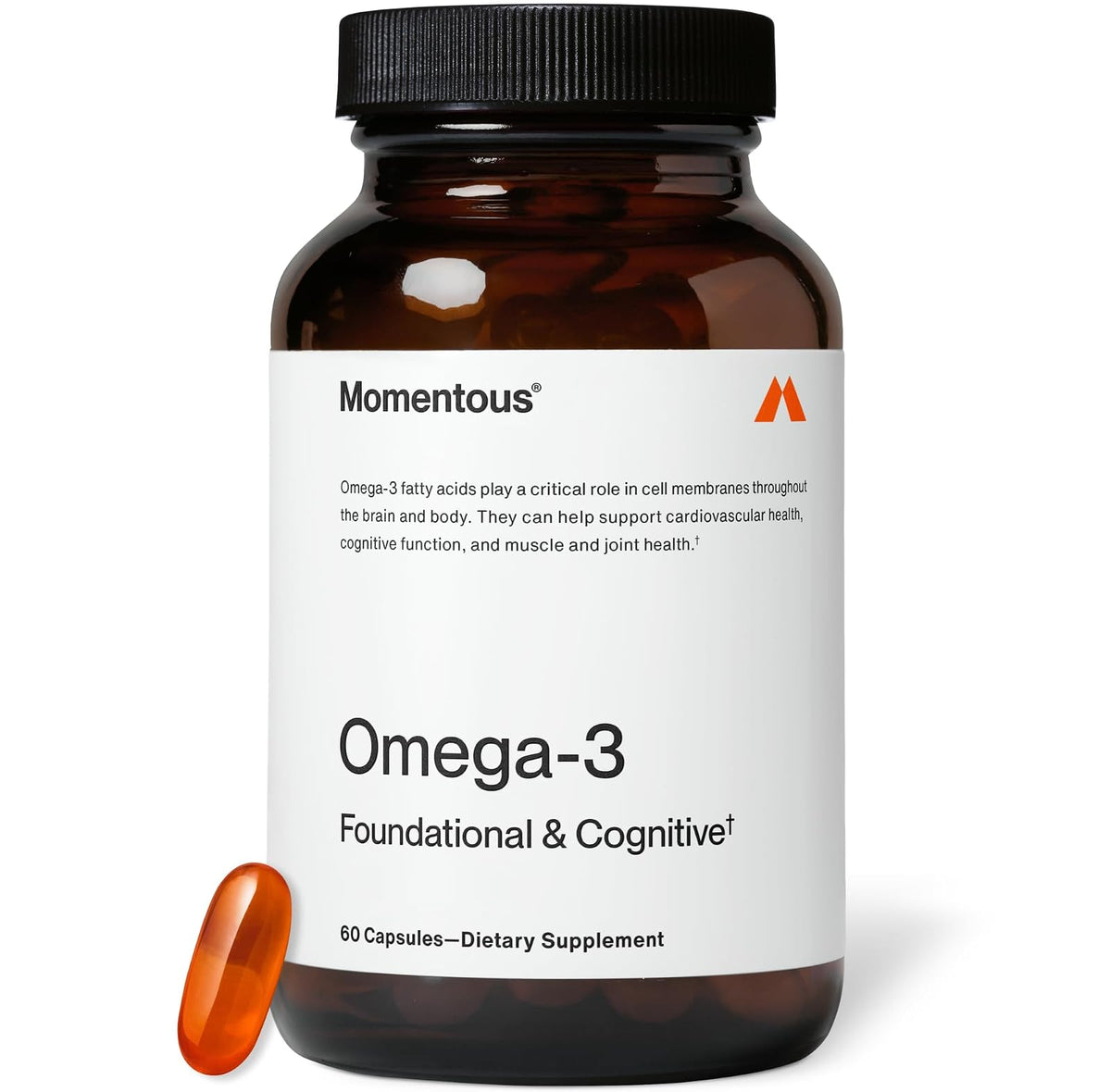 Momentous fish oil softgels for health