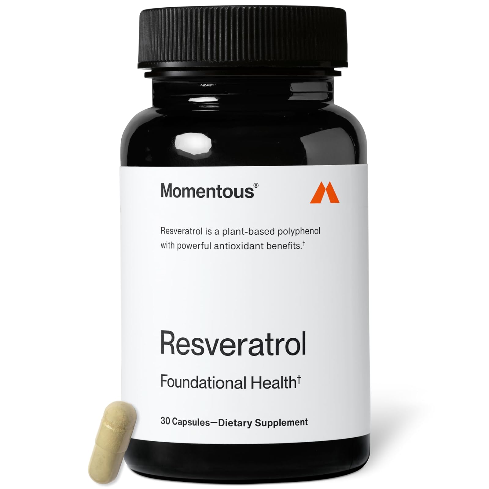 Momentous Trans-Resveratrol antioxidant support