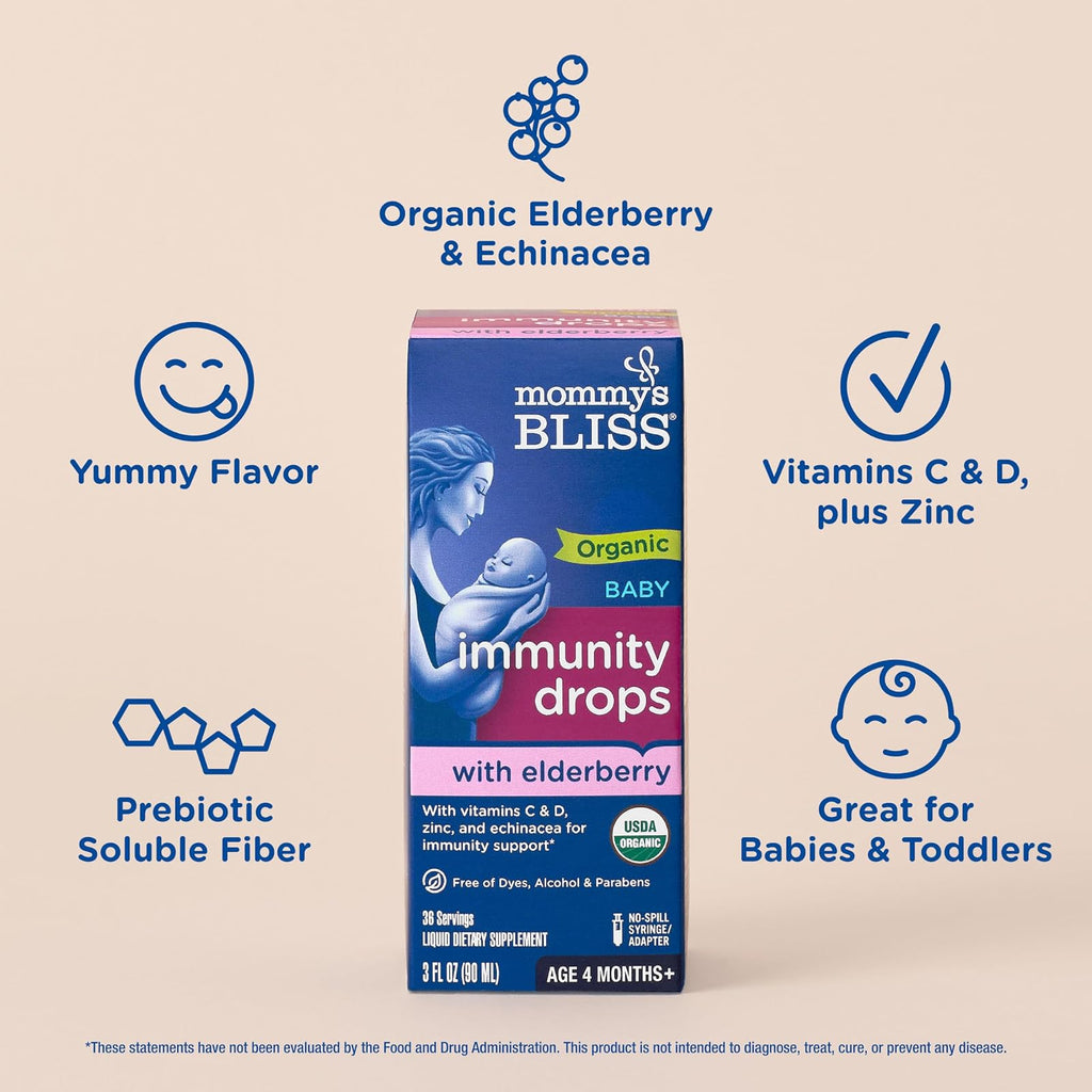 Mommy's Bliss elderberry immune support