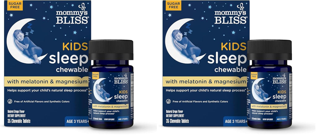 Mommy's Bliss melatonin chewable tablets