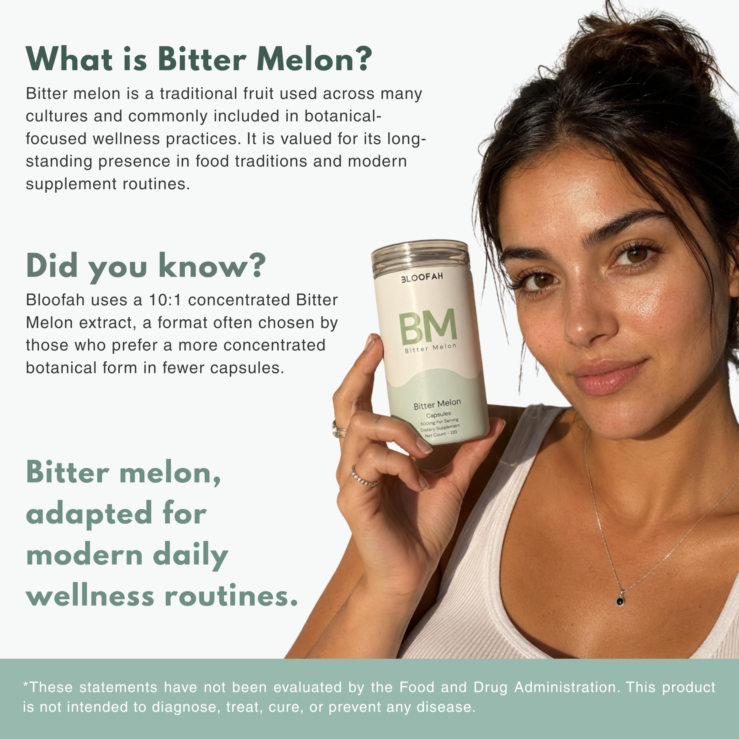 Momordica Charantia for clean routine
