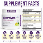 Momsanity electrolyte powder for hydration