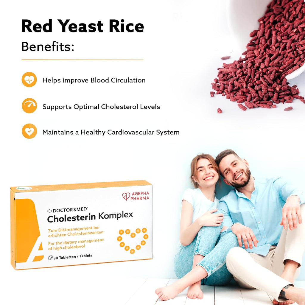 Monacolin K supplement for healthy lifestyle