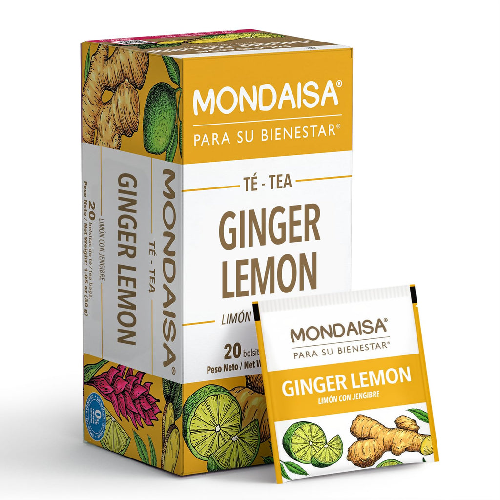 Mondaisa ginger lemon tea bags