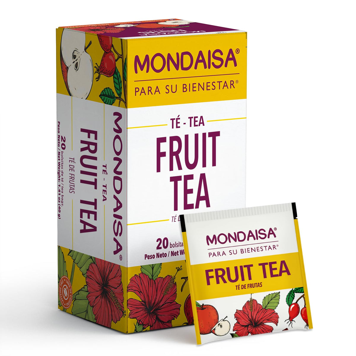 Mondaisa hibiscus herbal tea bags