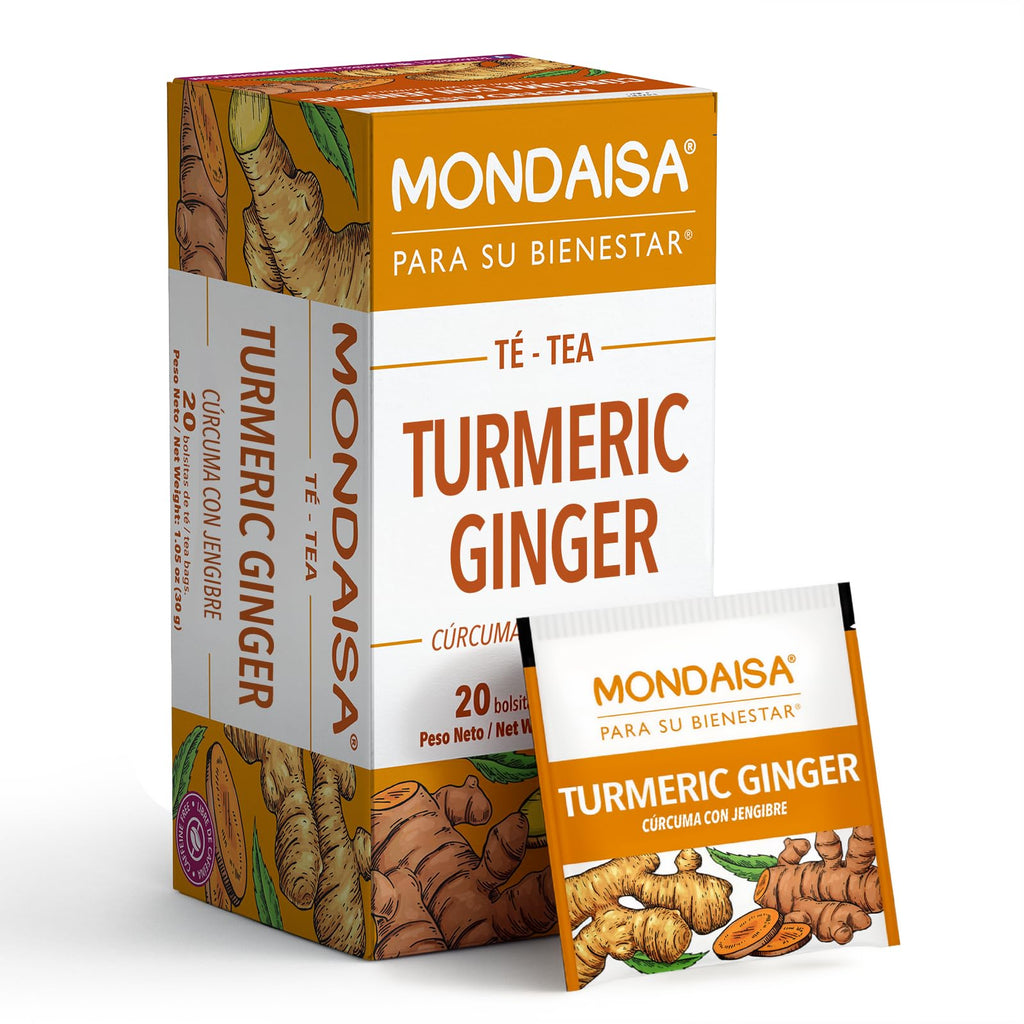 Mondaisa turmeric ginger tea bags