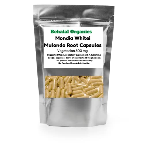 Mondia Whitei root powder capsules