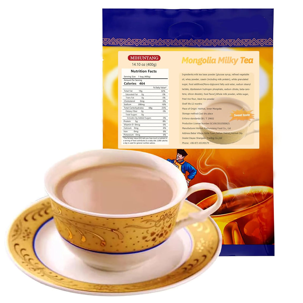 Mongolian milk tea powder blend