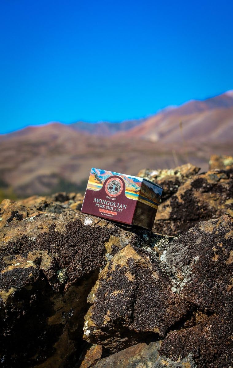 Mongolian shilajit for stress relief