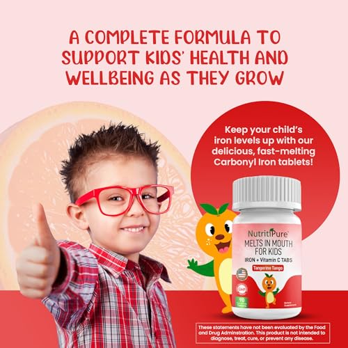 Monk fruit sweetened iron supplement