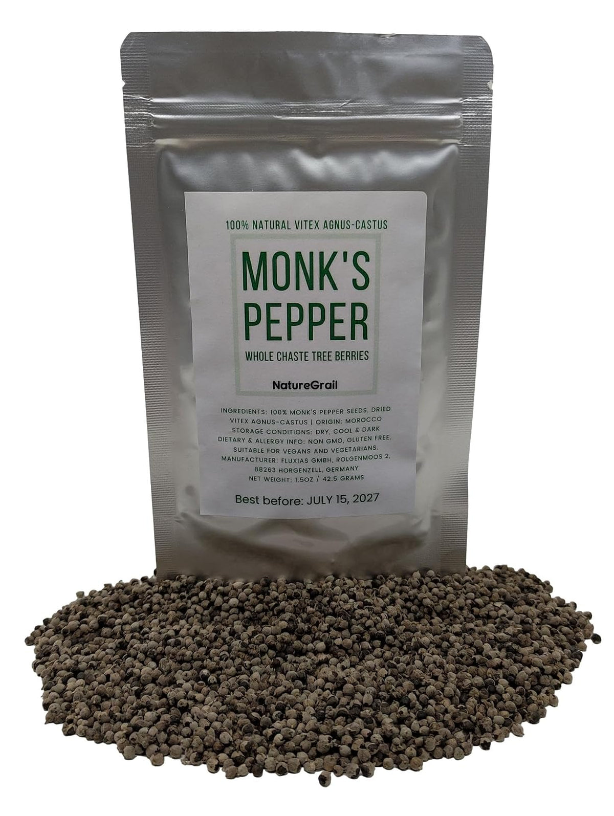 Monk's Pepper chaste tree berries