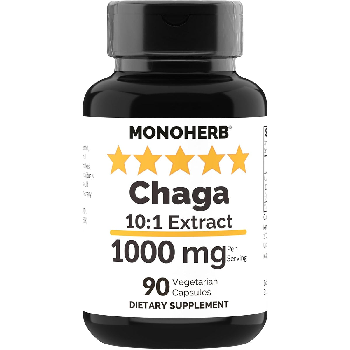 MONOHERB Chaga mushroom extract capsules