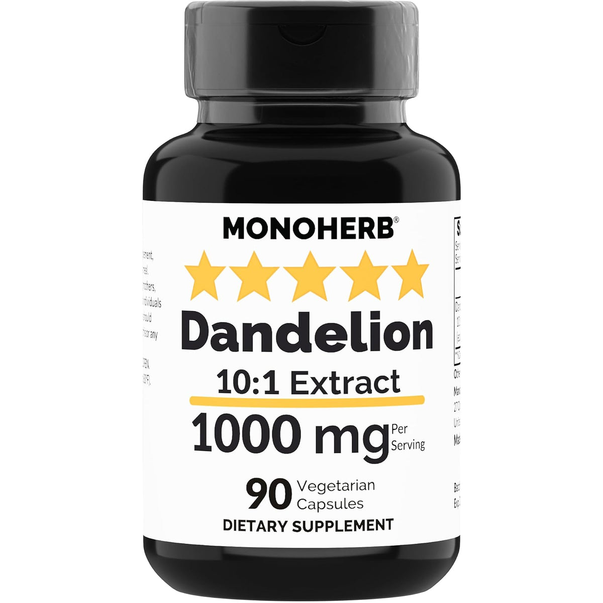 MONOHERB dandelion extract capsules
