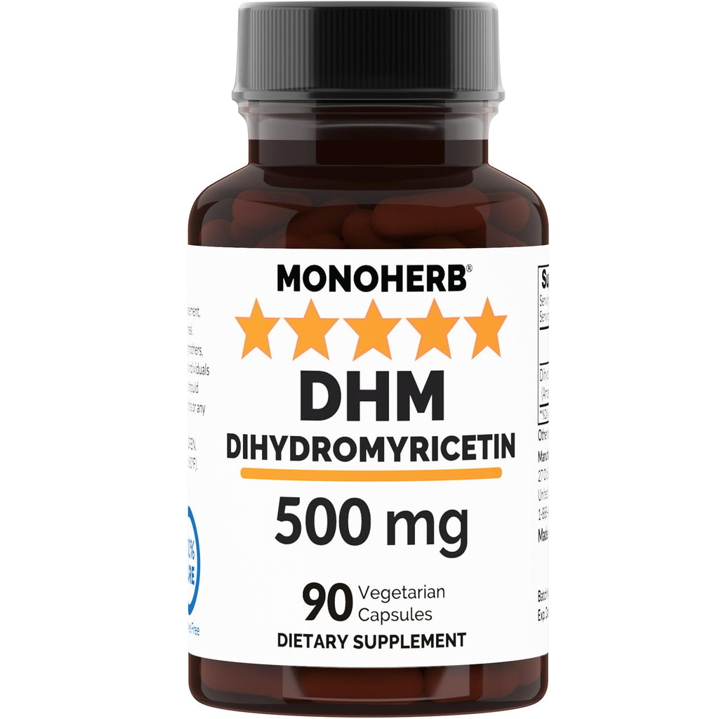 MONOHERB Dihydromyricetin 500 mg capsules