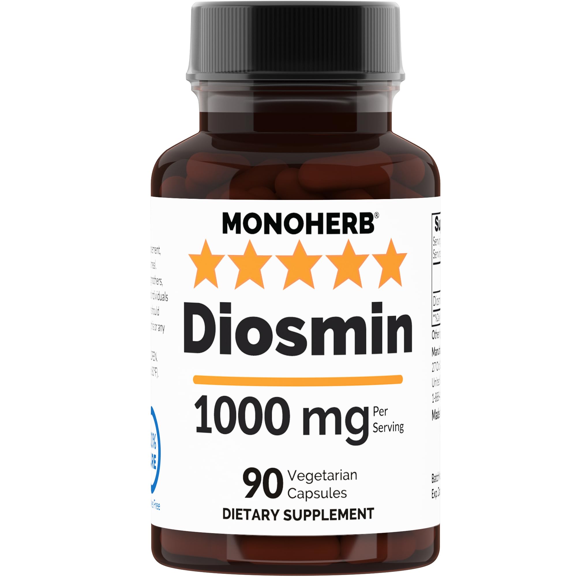 MONOHERB Diosmin vegan capsules
