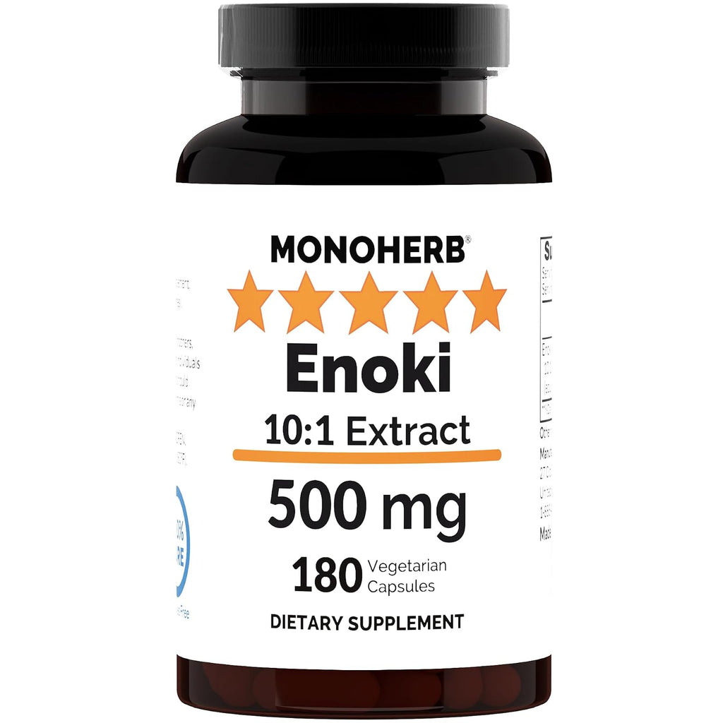 MONOHERB Enoki mushroom extract capsules