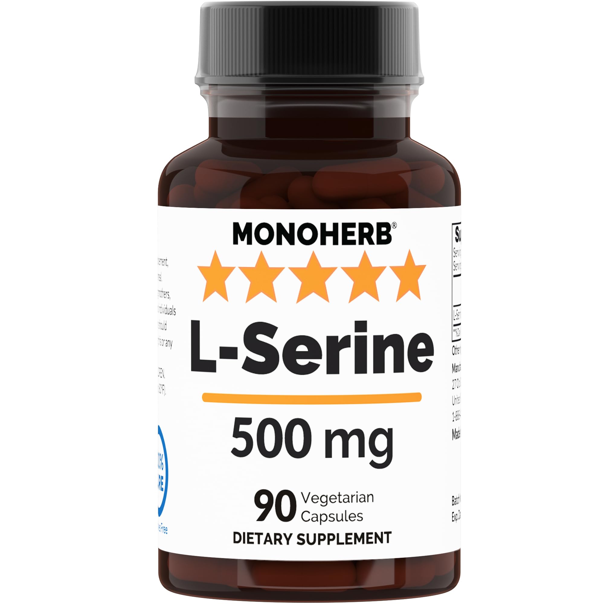 MONOHERB L-Serine vegan capsules