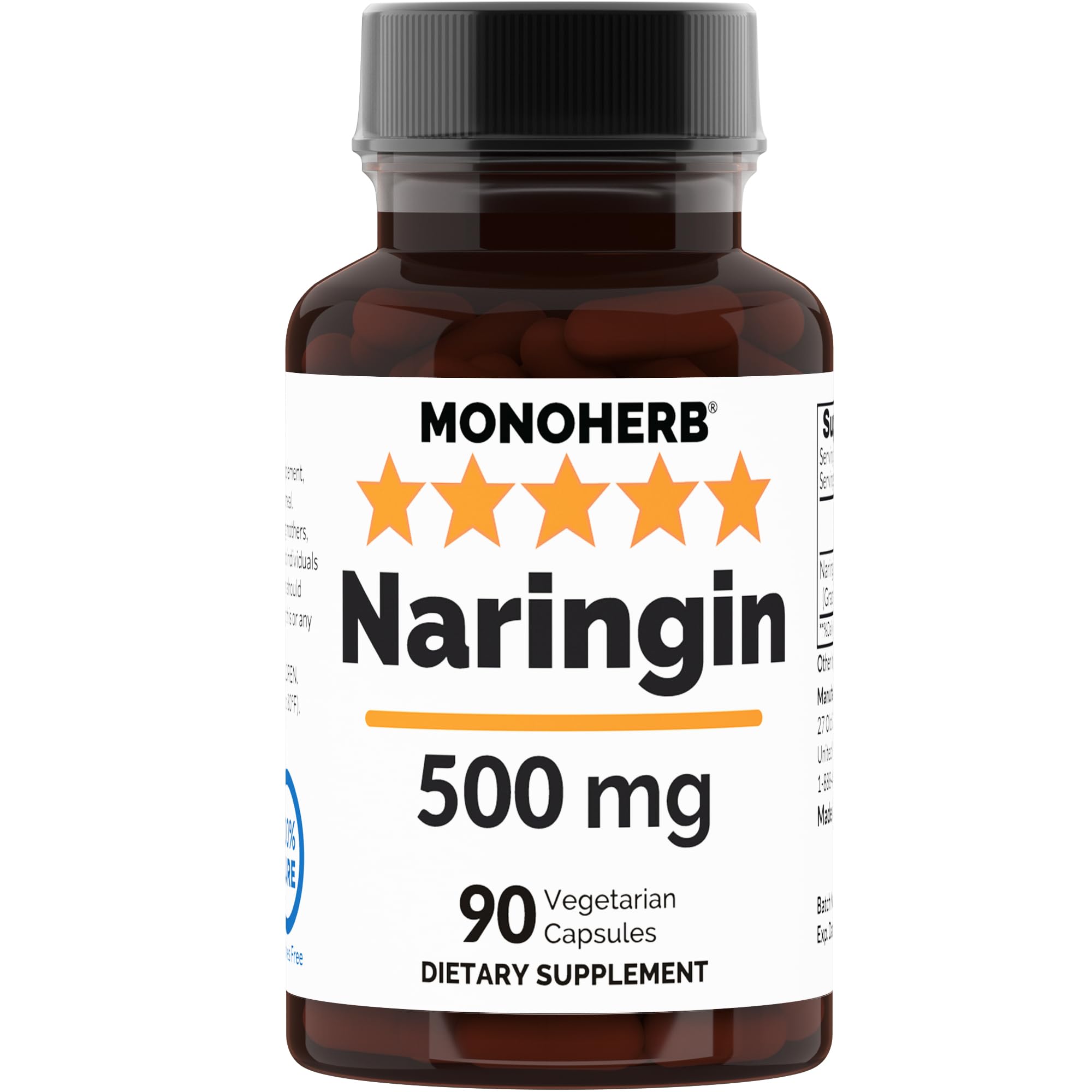 MONOHERB Naringin vegan capsules