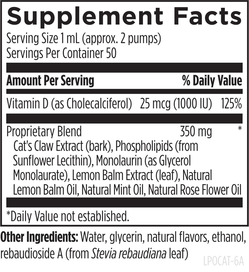 Monolaurin for immune function