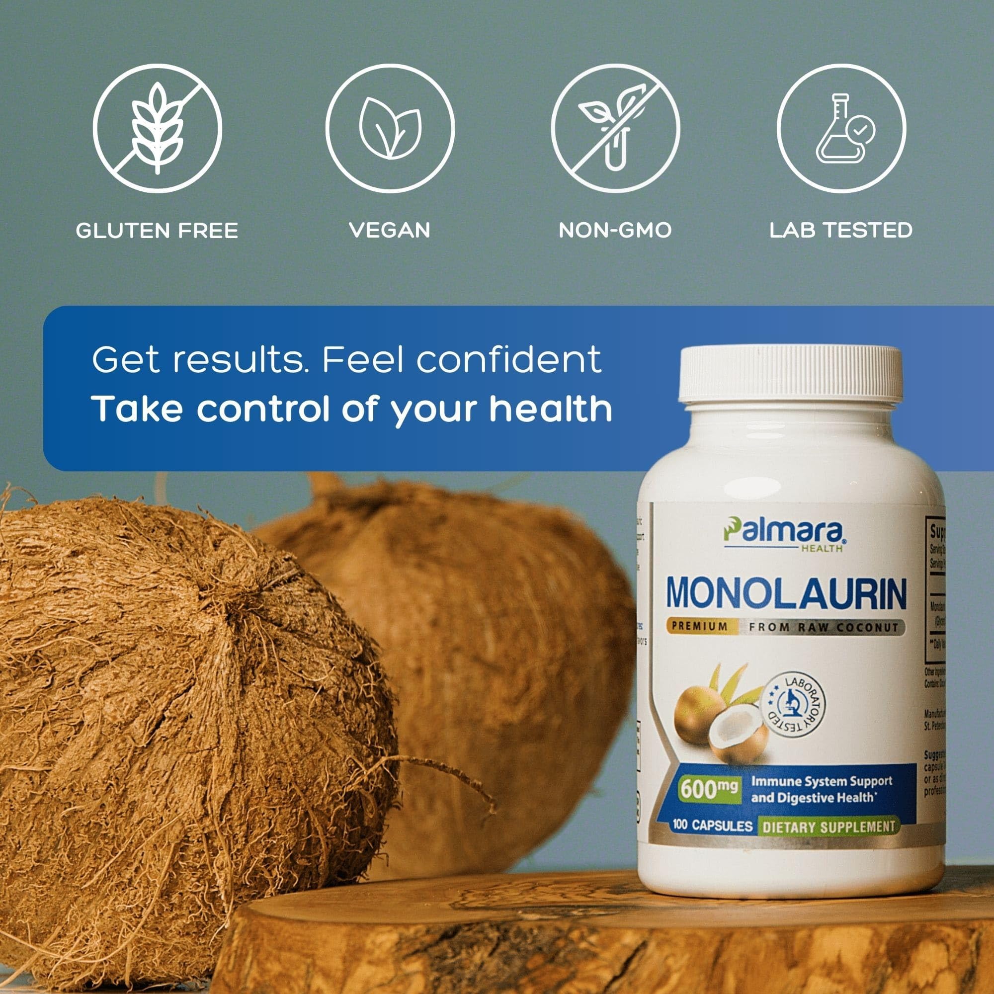 Monolaurin for immune support