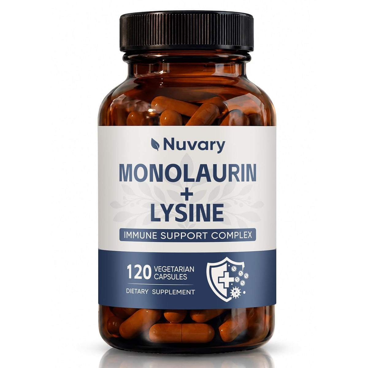 Monolaurin Lysine immune support capsules