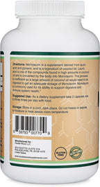 Monolaurin multivitamin for immune support