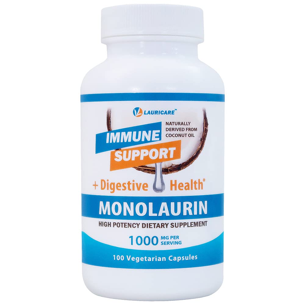 Monolaurin multivitamins for immune support