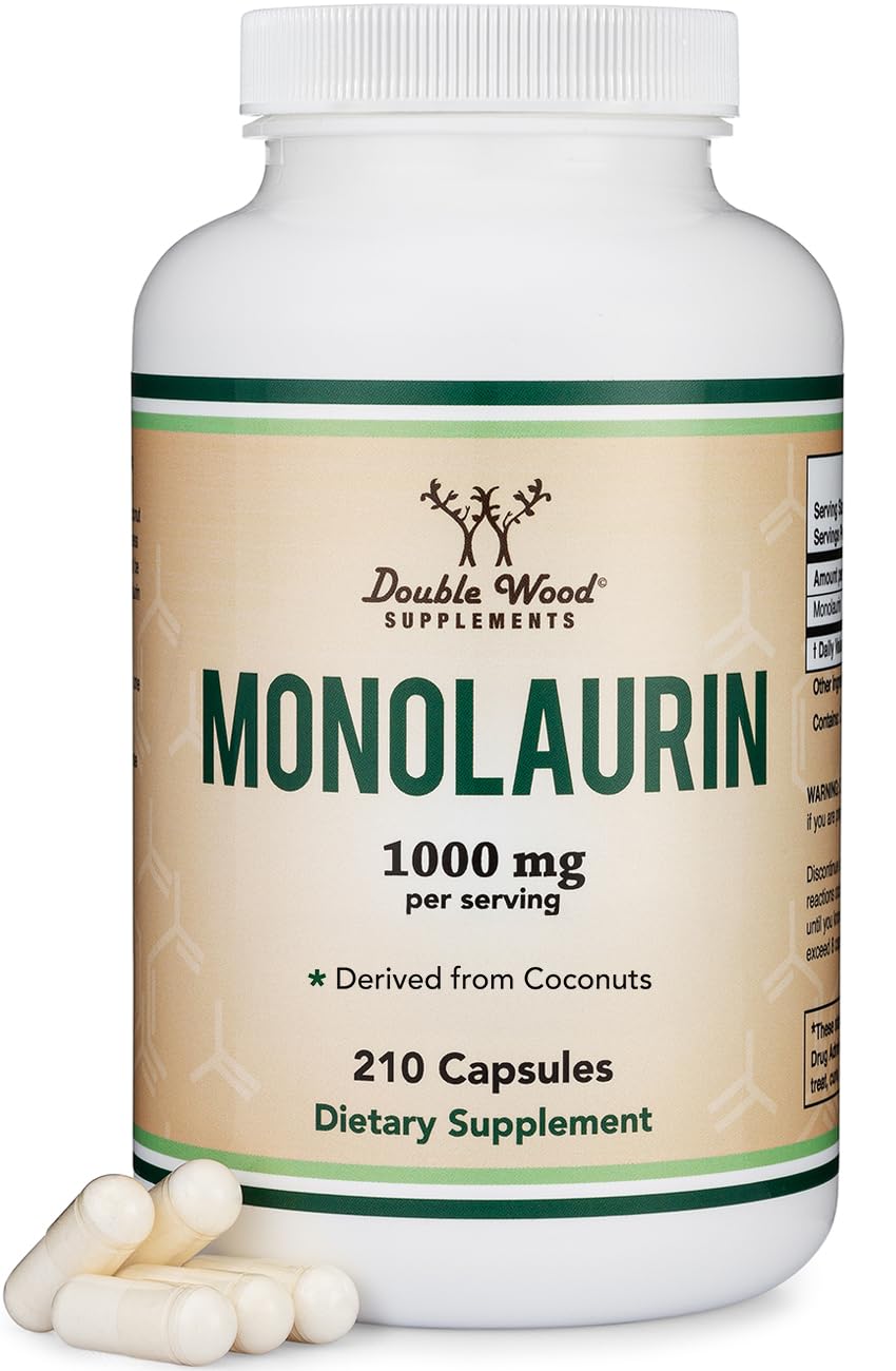 Monolaurin multivitamins for overall health