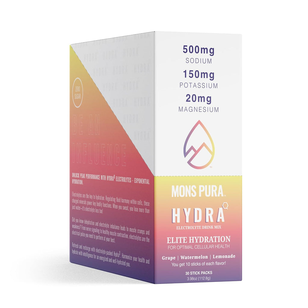Mons Pura electrolyte mix for hydration